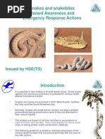Snake Awareness Toolbox Talk | PDF | Snake