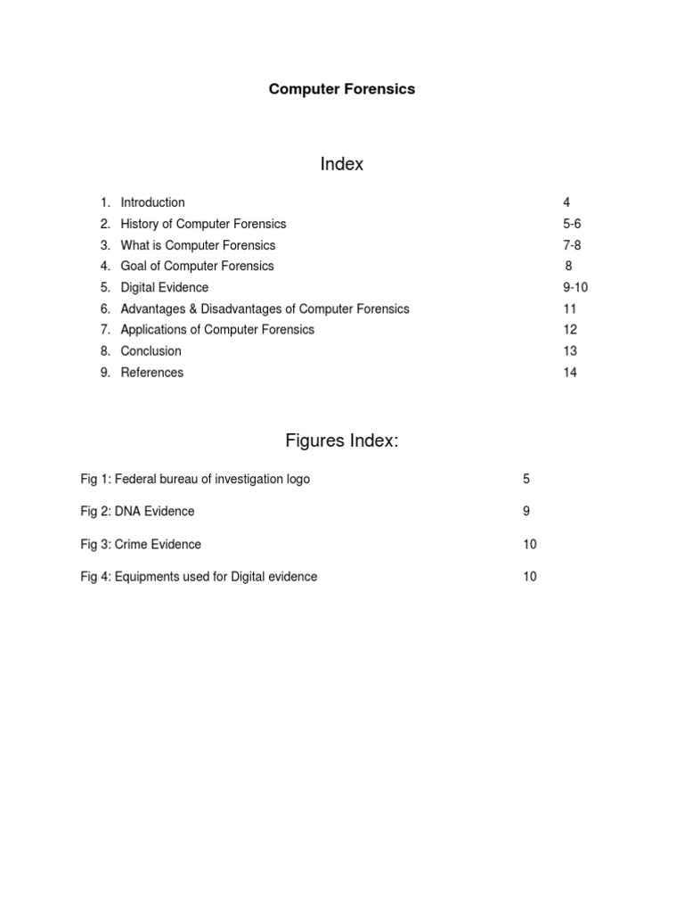 Computer Forensics Seminar | PDF | Computer Forensics | Digital Technology