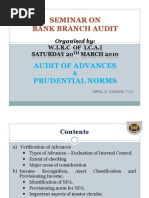 Loan Audit Procedures and Checklist | PDF | Credit (Finance) | Loans