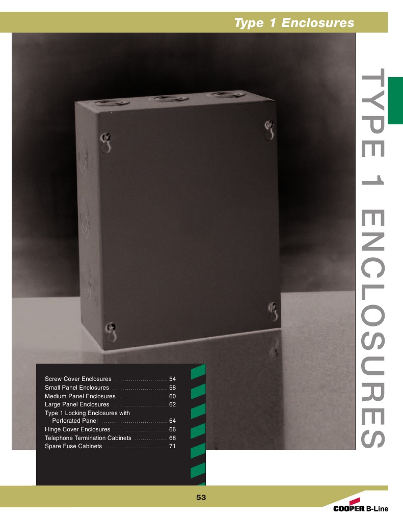 Type 1 Enclosures | PDF | Cabinetry | Door