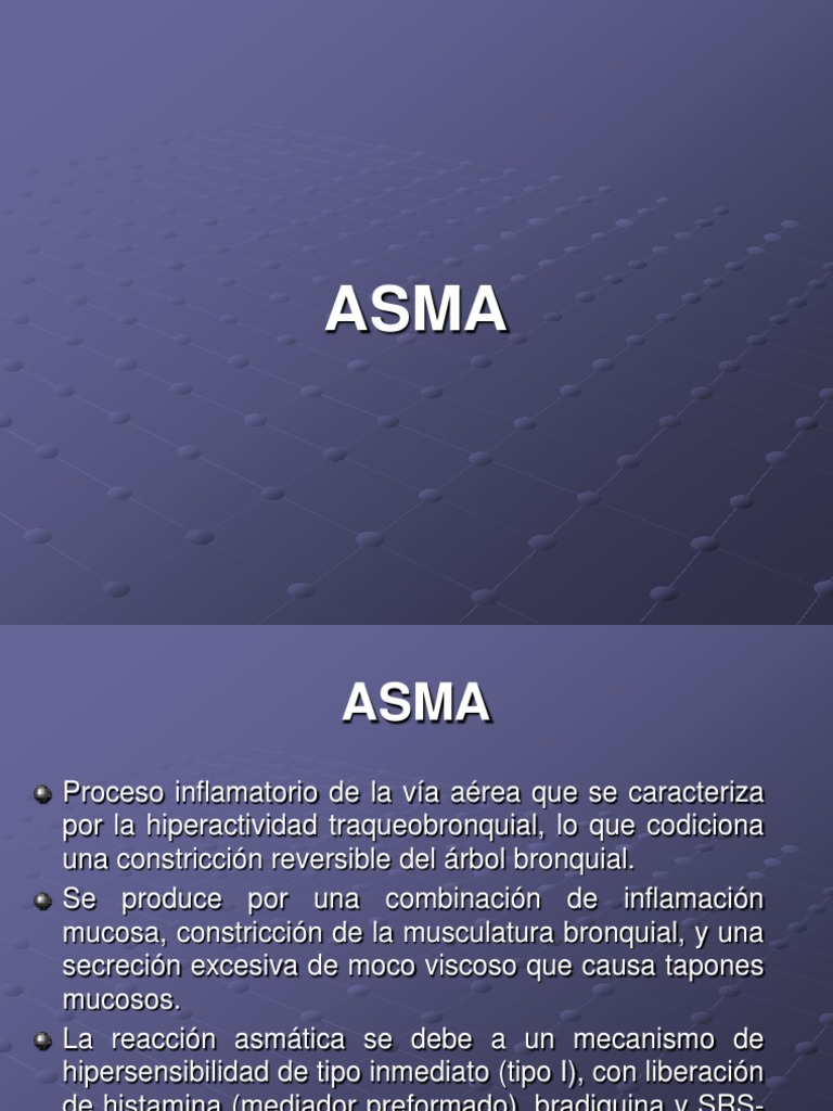 El Asma | PDF | Asma | Inflamación