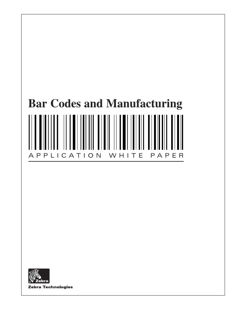 Barcodes Manufacturing | PDF | Enterprise Resource Planning ...