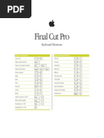 Comprehensive Davinci Resolve Shortcuts | PDF | Software | Computing