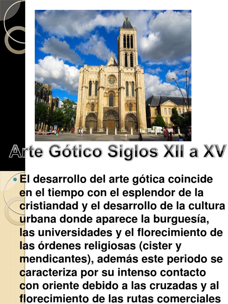 Historia de La Iglesia Siglo XII Arte Gotico | PDF | Papa | Religión y ...