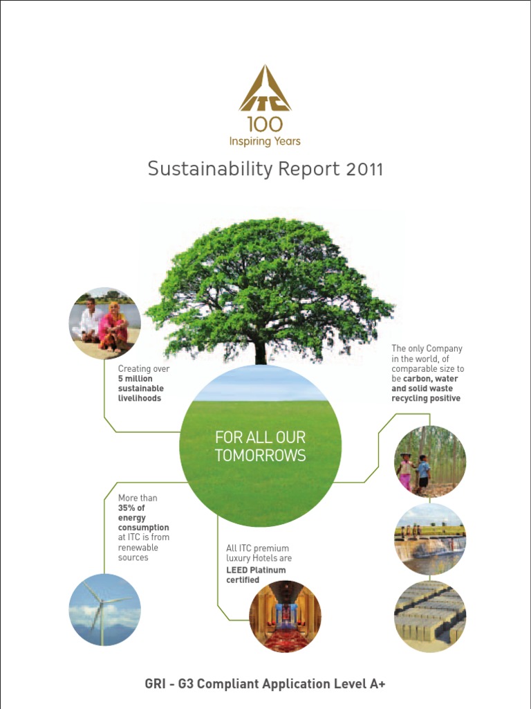 ITC Report | PDF | Low Carbon Economy | Sustainability