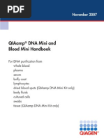 QIAamp DNA Mini Kit and QIAamp DNA Blood Mini Kit Handbook | PDF | Gel ...