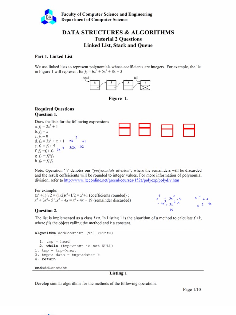 Tut 2 | PDF | Queue (Abstract Data Type) | Array Data Structure