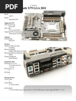 Pegatron Corporation 2AB6 Mainboard Specs | PDF