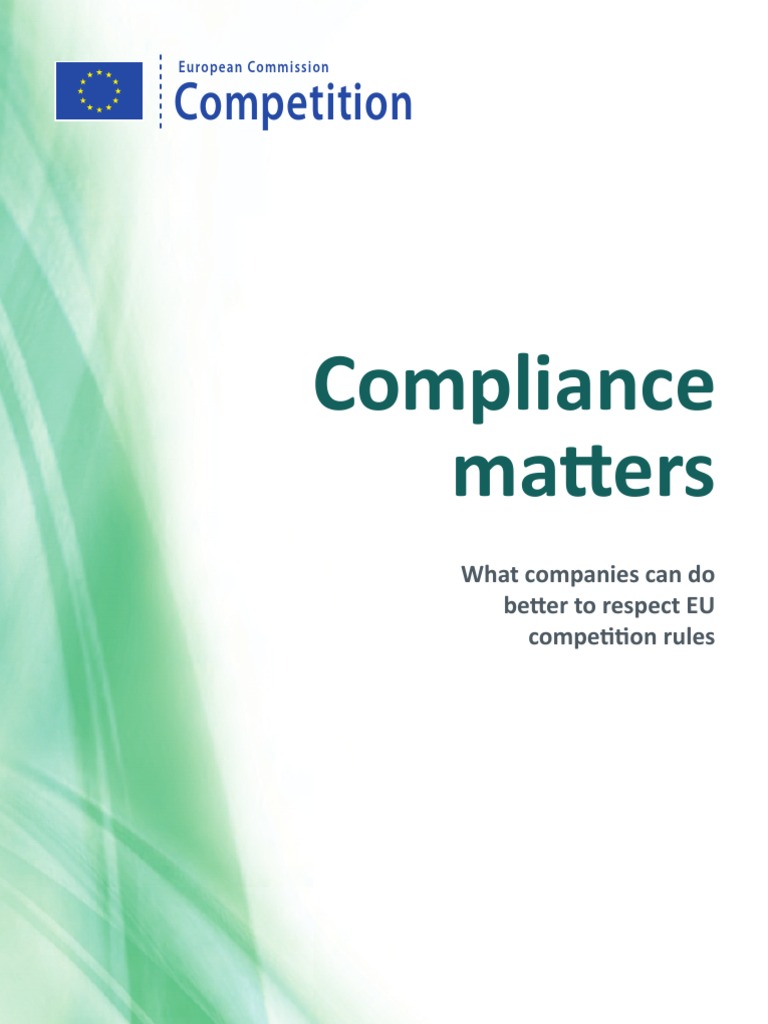 Compliance Matters en | PDF | Competition | Competition Law