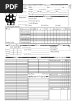 Mordheim Roster v2 (Editable) | PDF | Role Playing Games | Gaming