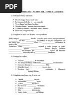 Ejercicios del verbo "doler" en español | PDF