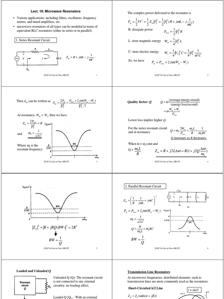 Lect 18 | PDF | Electrical Circuits | Electronic Circuits