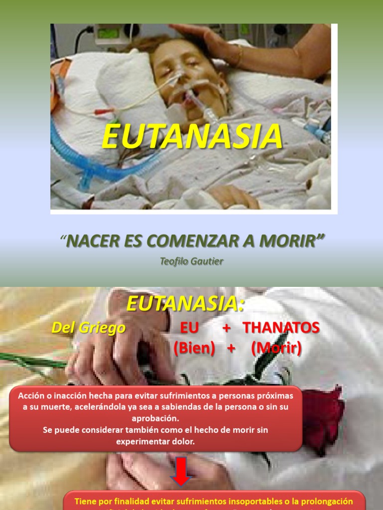 Diapositivas Eutanasia | PDF