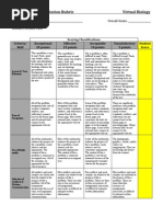 Reflection Paper Rubric: Criteria Exemplar (4) Satisfactory (3 ...