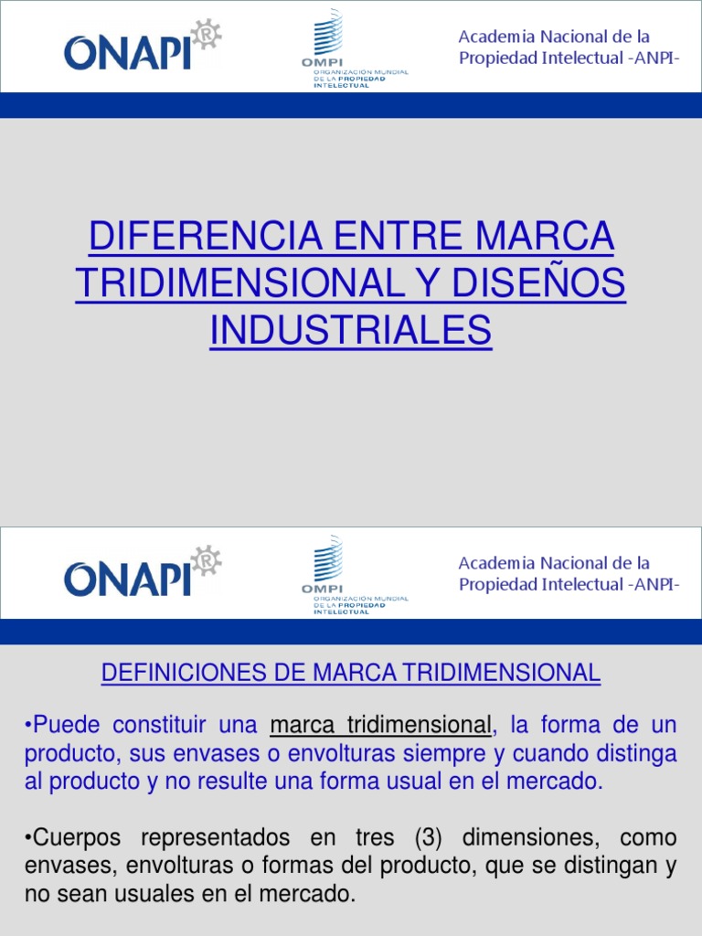 Marcas Tridimensionales: Definición y Ejemplos | PDF | Propiedad ...