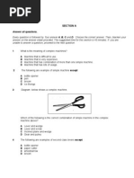Simple Machines Worksheet&Test | PDF