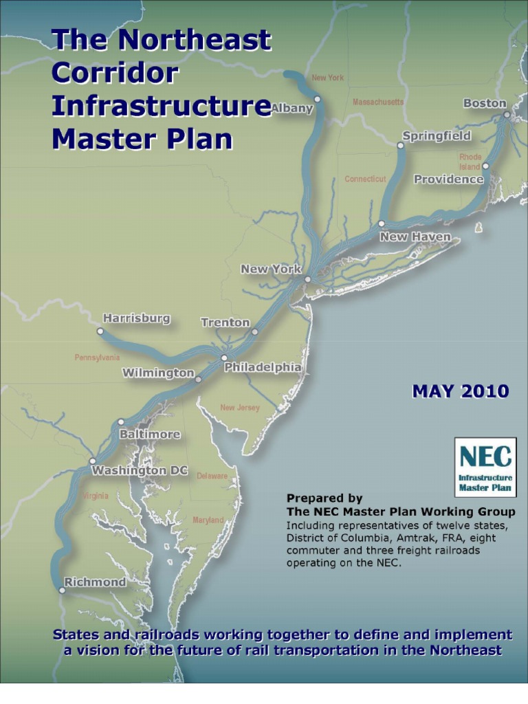Amtrak NEC Master Plan Final Report (5!19!2010) | PDF | Northeast ...
