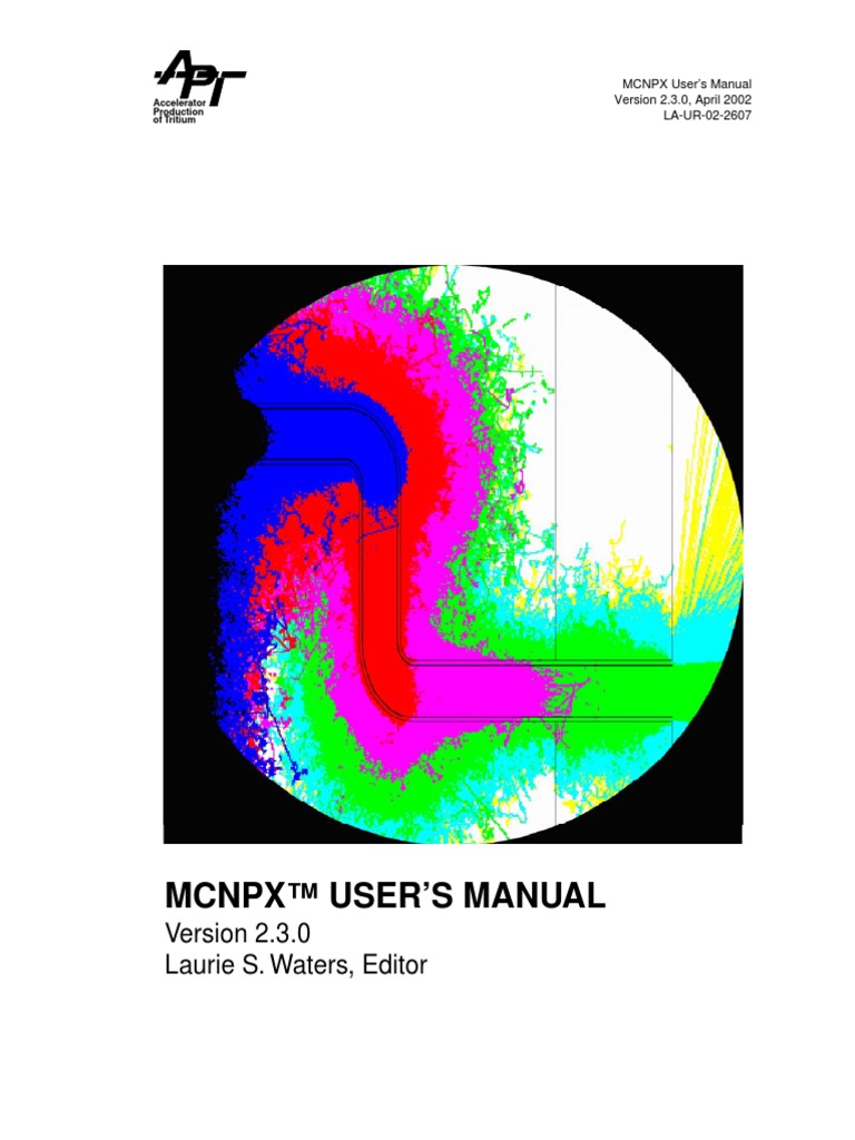 MCNPX 2.3.0 Manual | PDF | Neutron | Particle Physics