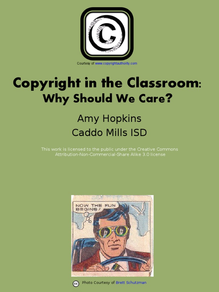 Copyright in The Classroom | PDF | Creative Commons | Fair Use