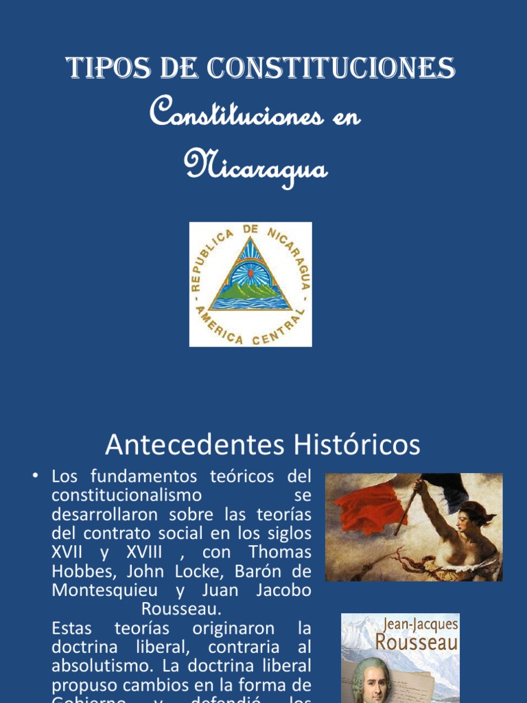 Tipos de Constituciones | PDF | Constitución | Esfera pública