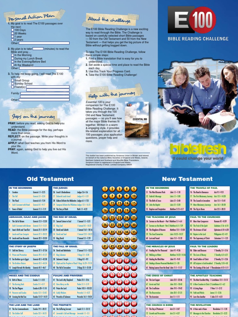 E100 Planner | Download Free PDF | Book Of Genesis | John The Baptist