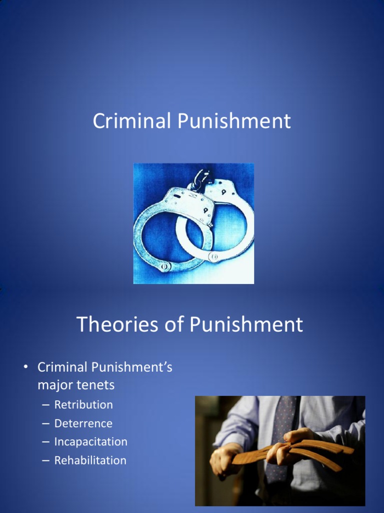 Criminal Punishment | PDF | Punishments | Capital Punishment