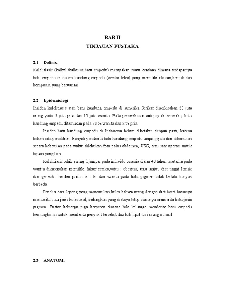 Cholelithiasis Lapsus | PDF