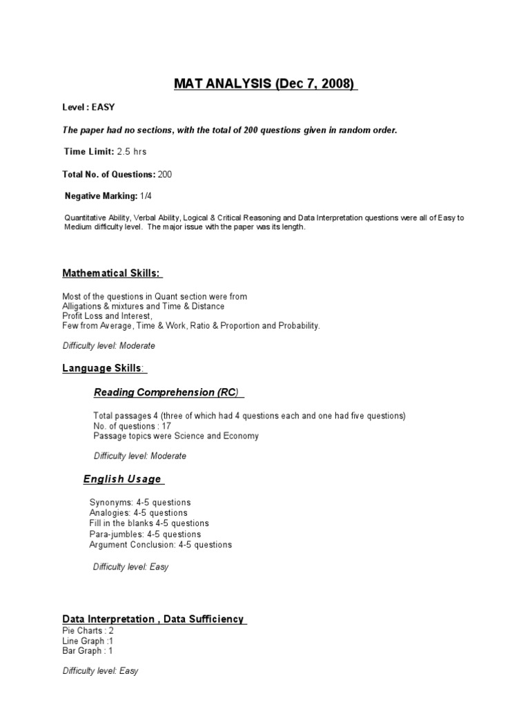 Mat Analysis | PDF | Cognition | Cognitive Science