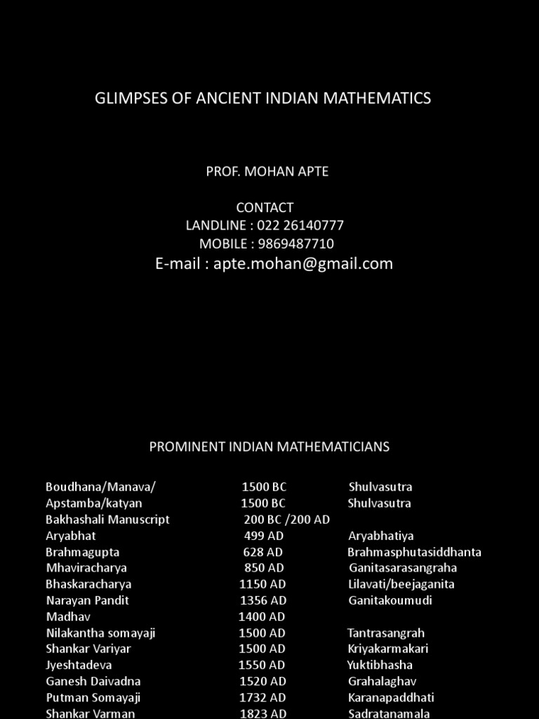 Indian Math | PDF | Trigonometric Functions | Pi