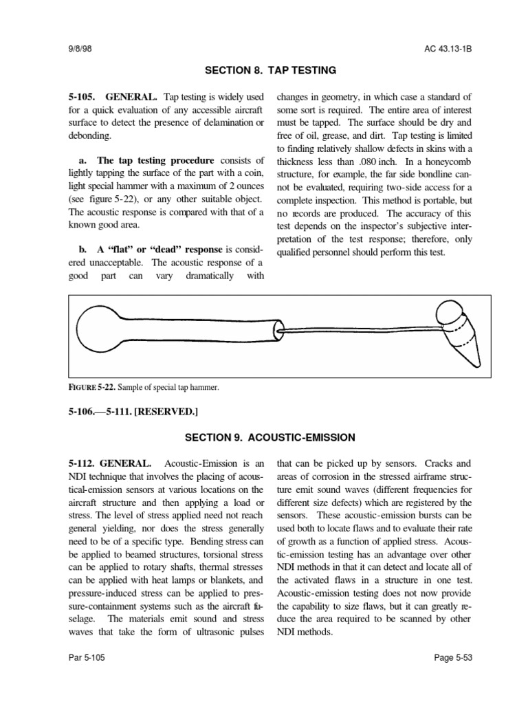 Tap Testing | PDF | Holography | Thermography