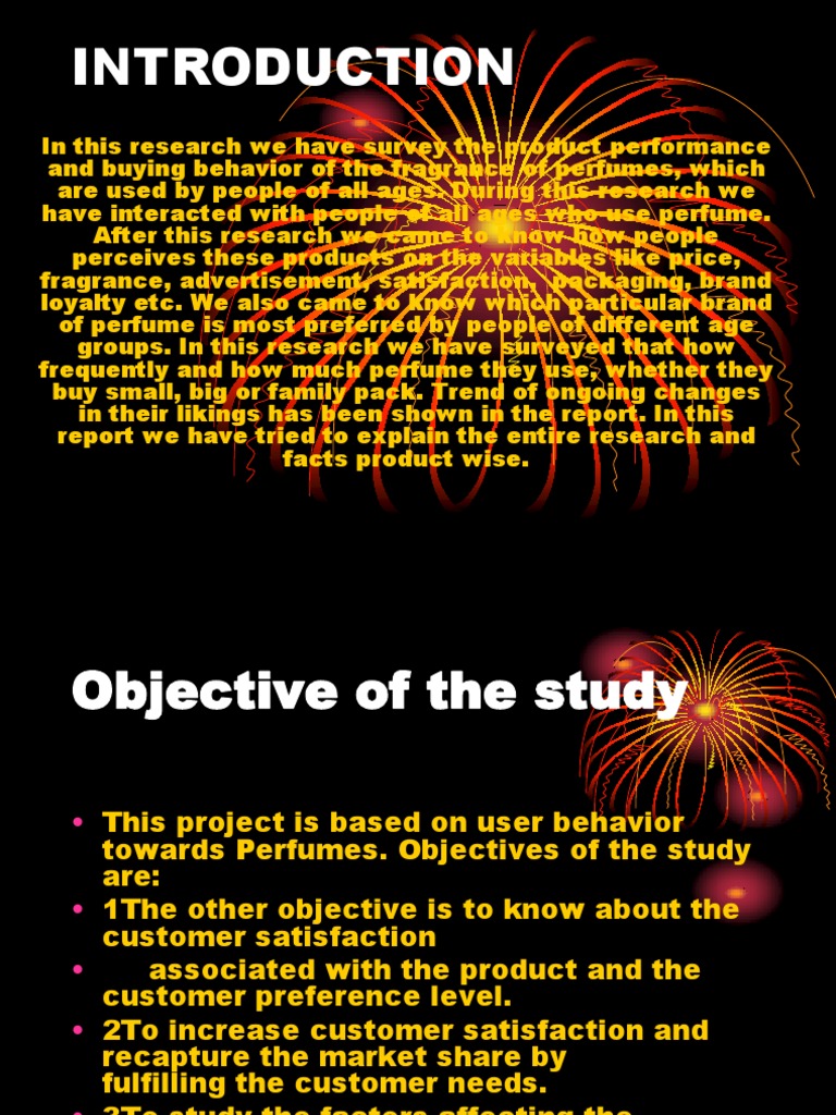 Perfume | PDF | Brand | Customer Satisfaction