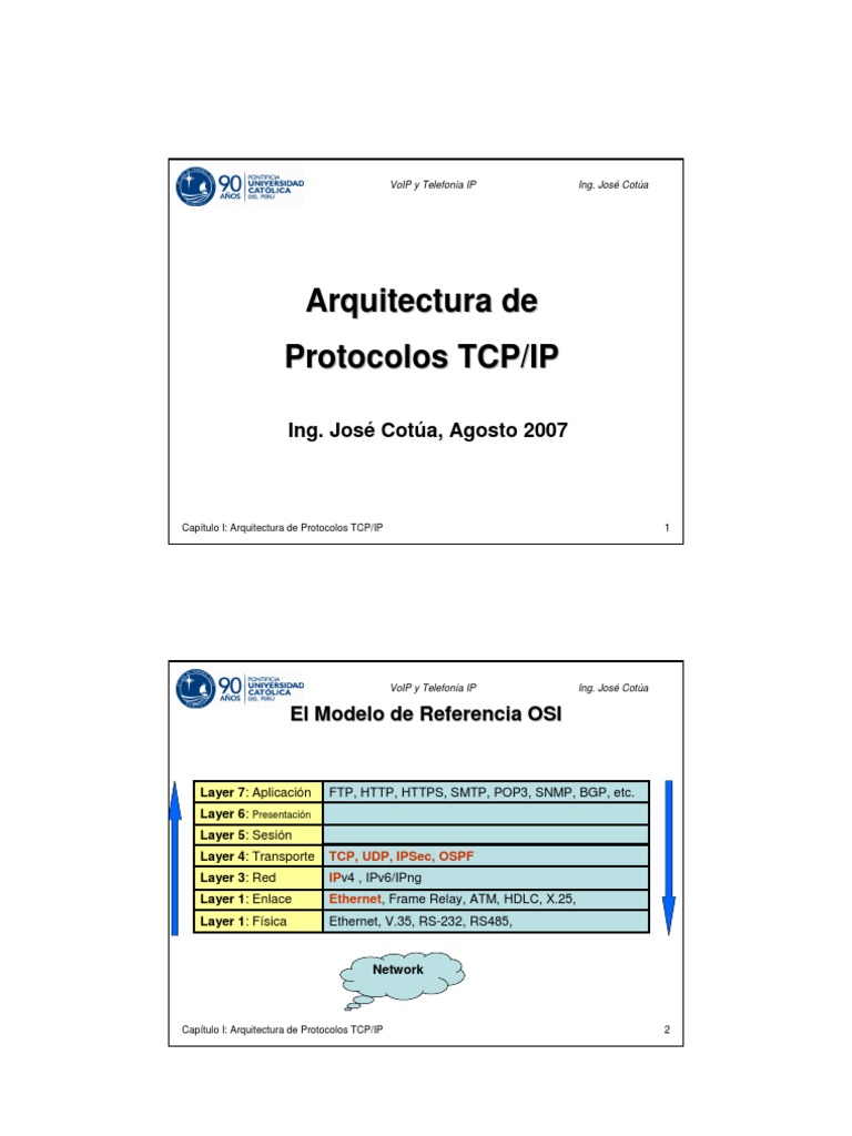 Protocolos TCP IP | PDF | Informática | Tecnología