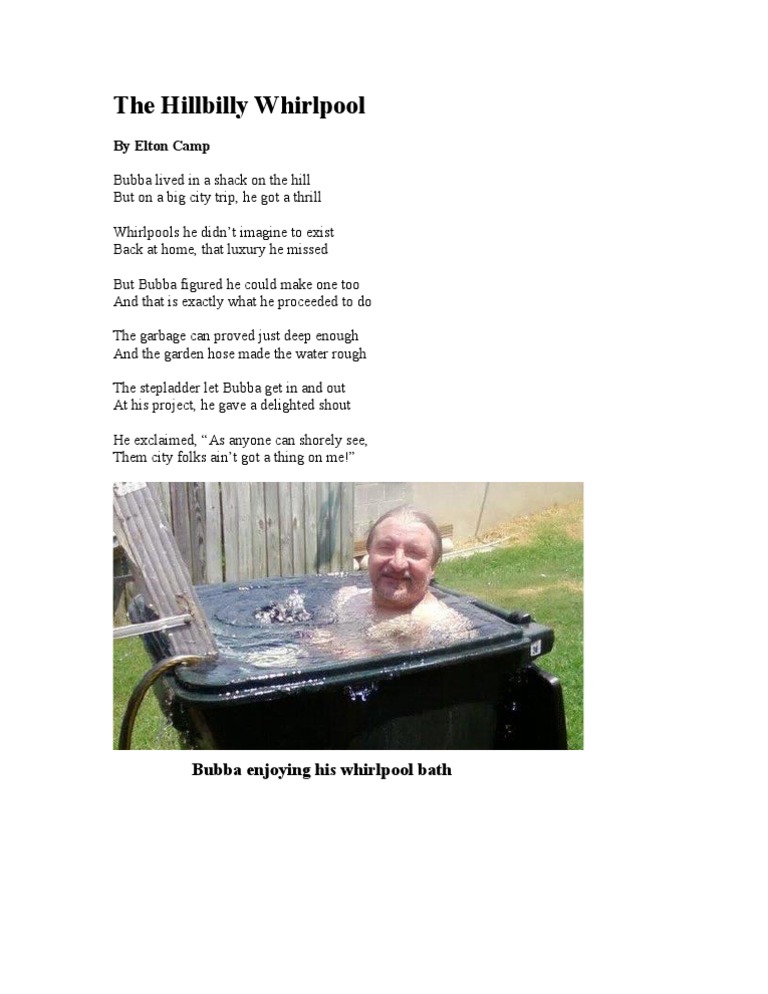 Bubba's DIY Whirlpool Adventure | PDF | Art