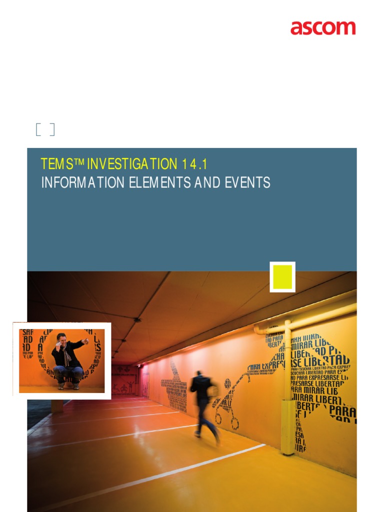TEMS Investigation 14.1 IEs and Events | PDF | General Packet Radio Service | Mobile ...