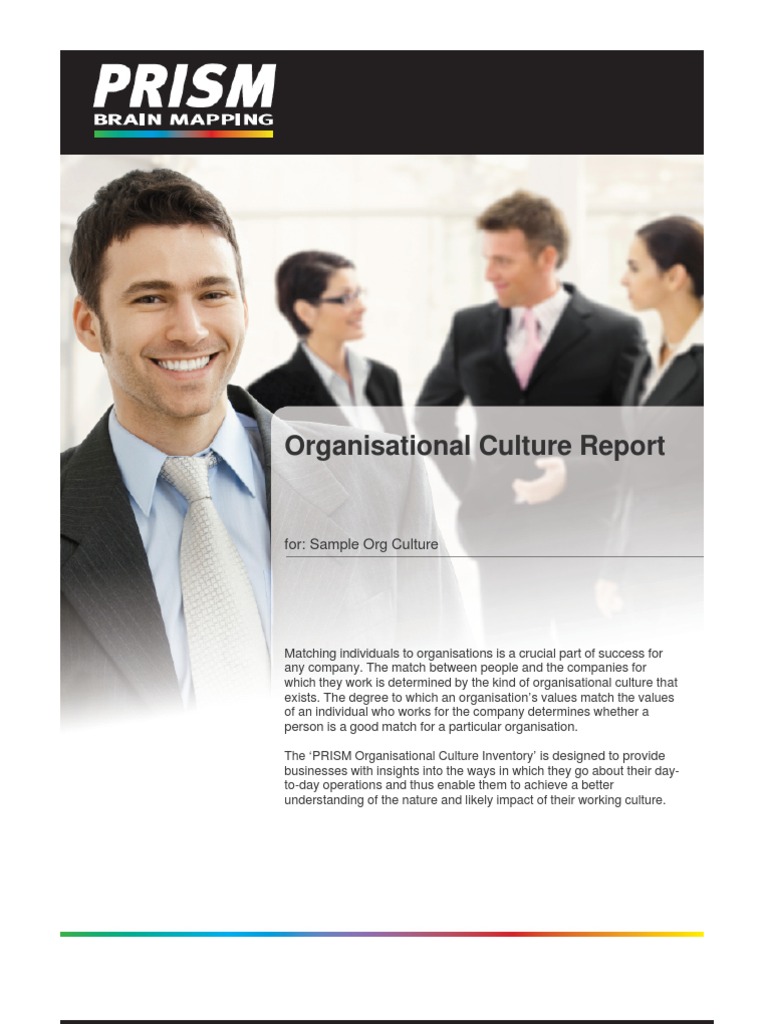 Sample Organisational Culture | PDF | Organizational Culture | Creativity