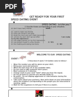 Speed Dating Activity Instructions for Students | PDF | Career & Growth