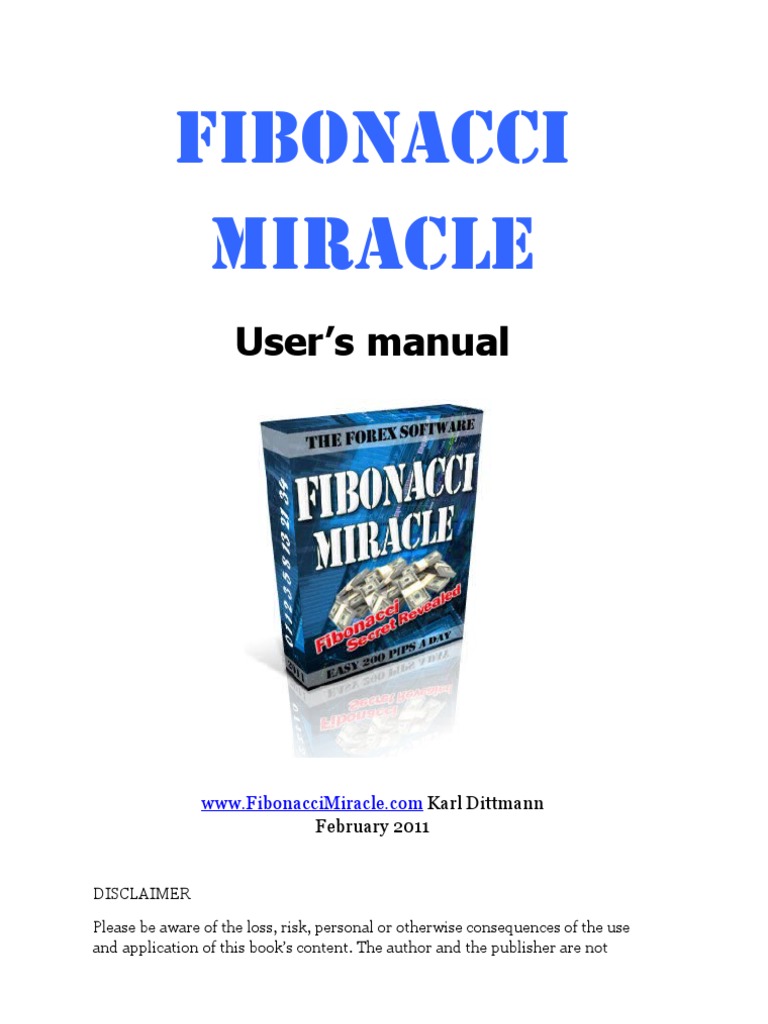 Fibonacci Miracle: User's Manual | PDF | Futures Contract | Option ...