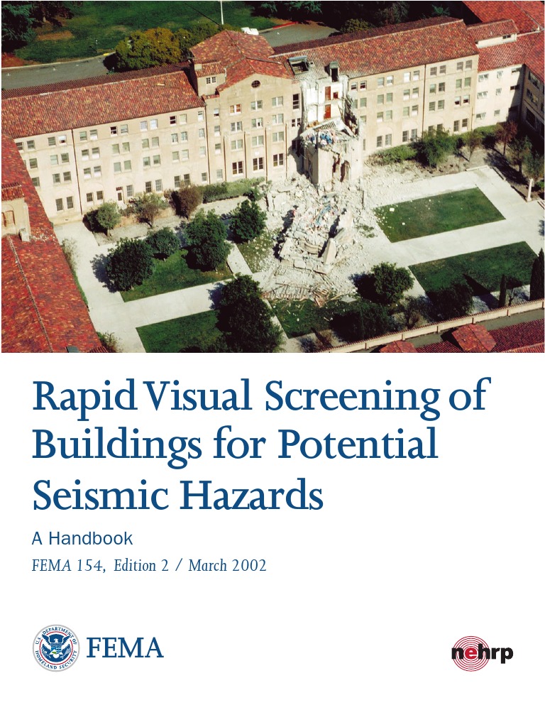 Rapid Visual Screening of Buildings For Potential Seismic Hazards ...