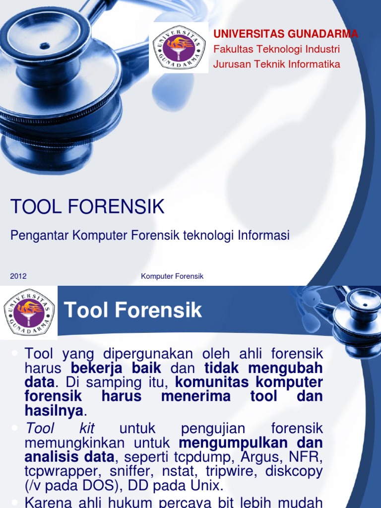 M13 Tool Forensik | PDF | Komputer