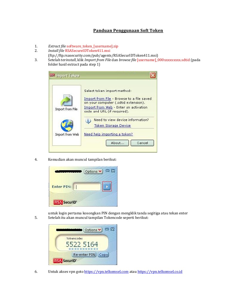 Panduan Soft Token | PDF