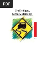 Road Sign Cheat Sheet | PDF | Lane | Traffic