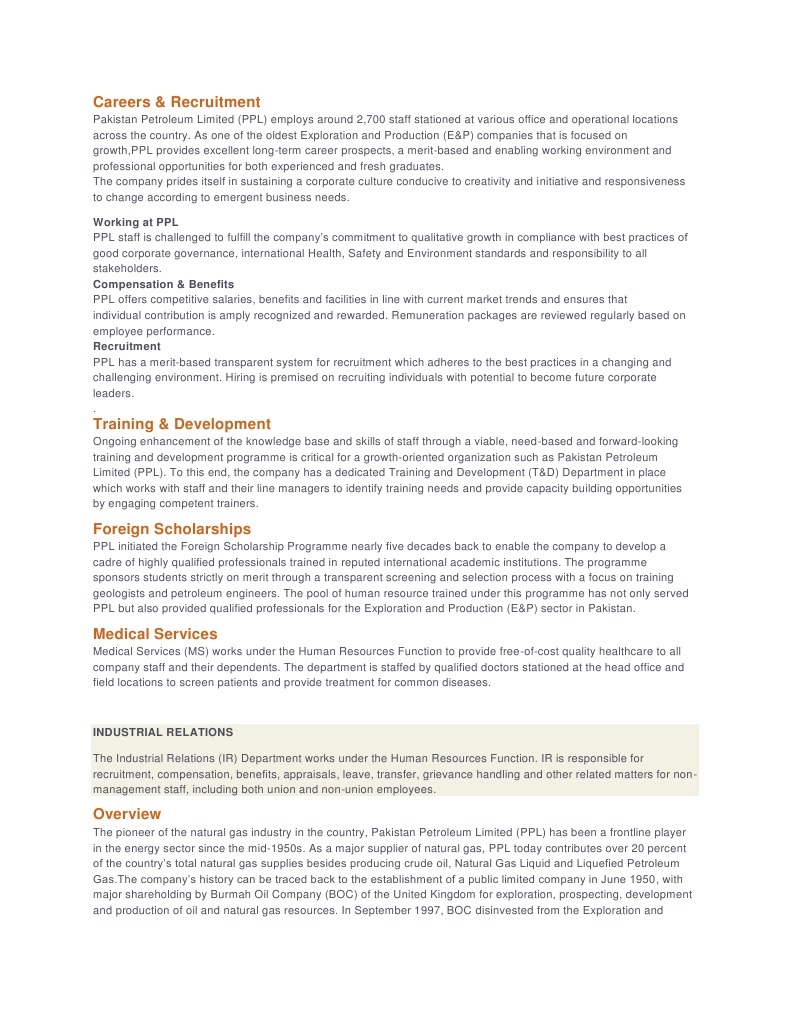 Careers & Recruitment: Working at PPL | PDF | Corporate Social ...