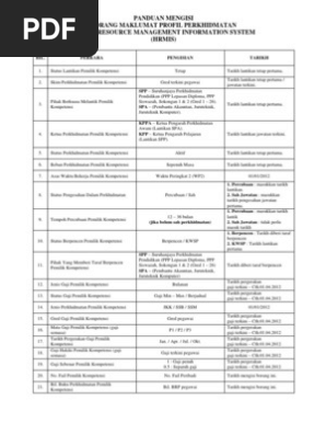 Panduan Mengisi Kew Pa 11 Kew Pa 6 | PDF