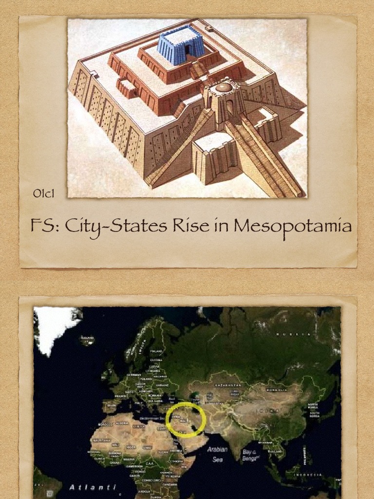 01c1 - Presentation: City-States in Mesopotamia | PDF