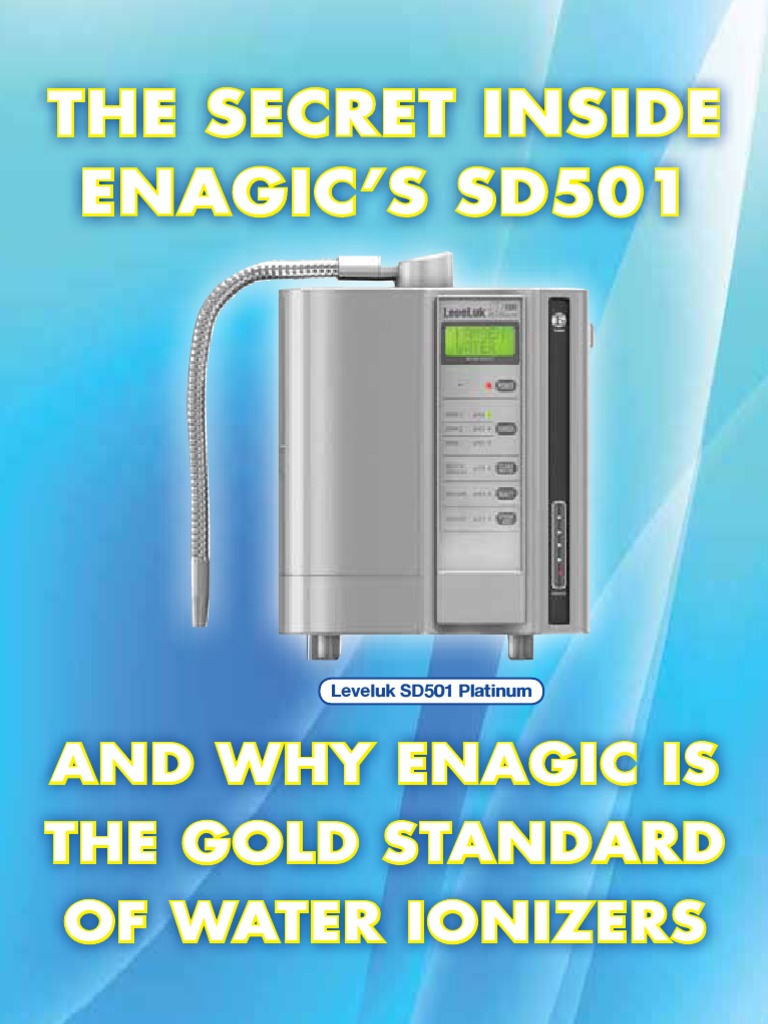 Master Secret Inside EnagicSD501 | PDF | Weight Loss | Water