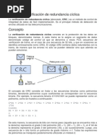 VRC, LRC, CRC | PDF | Detección y corrección de errores | Poco