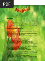 Natural Ink From Alugbati | PDF | Ink | Wellness