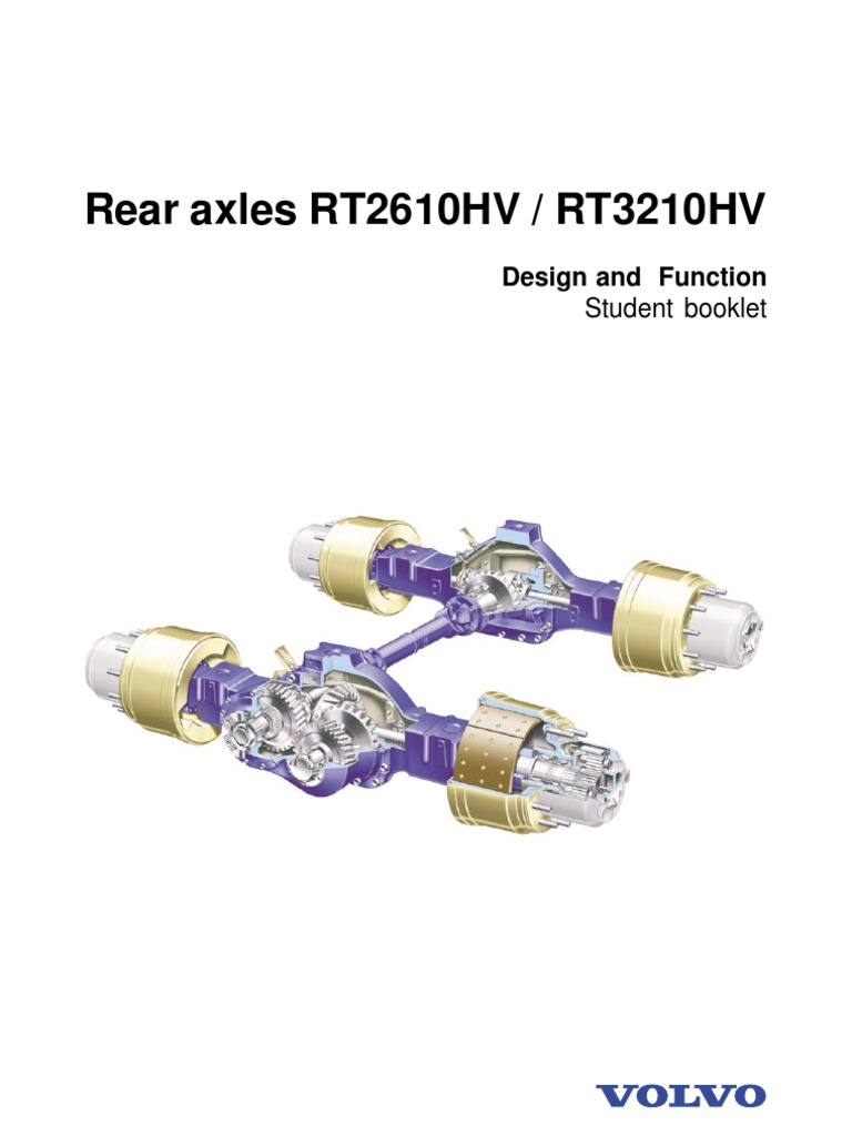 Puente Posterior RT3210HV | PDF | Gear | Axle