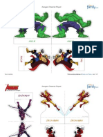 Toy Story Character Toys Printable 0410 | PDF