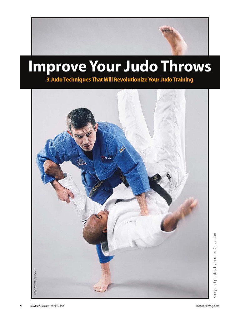 Judo Techniques for Women Against Men | PDF